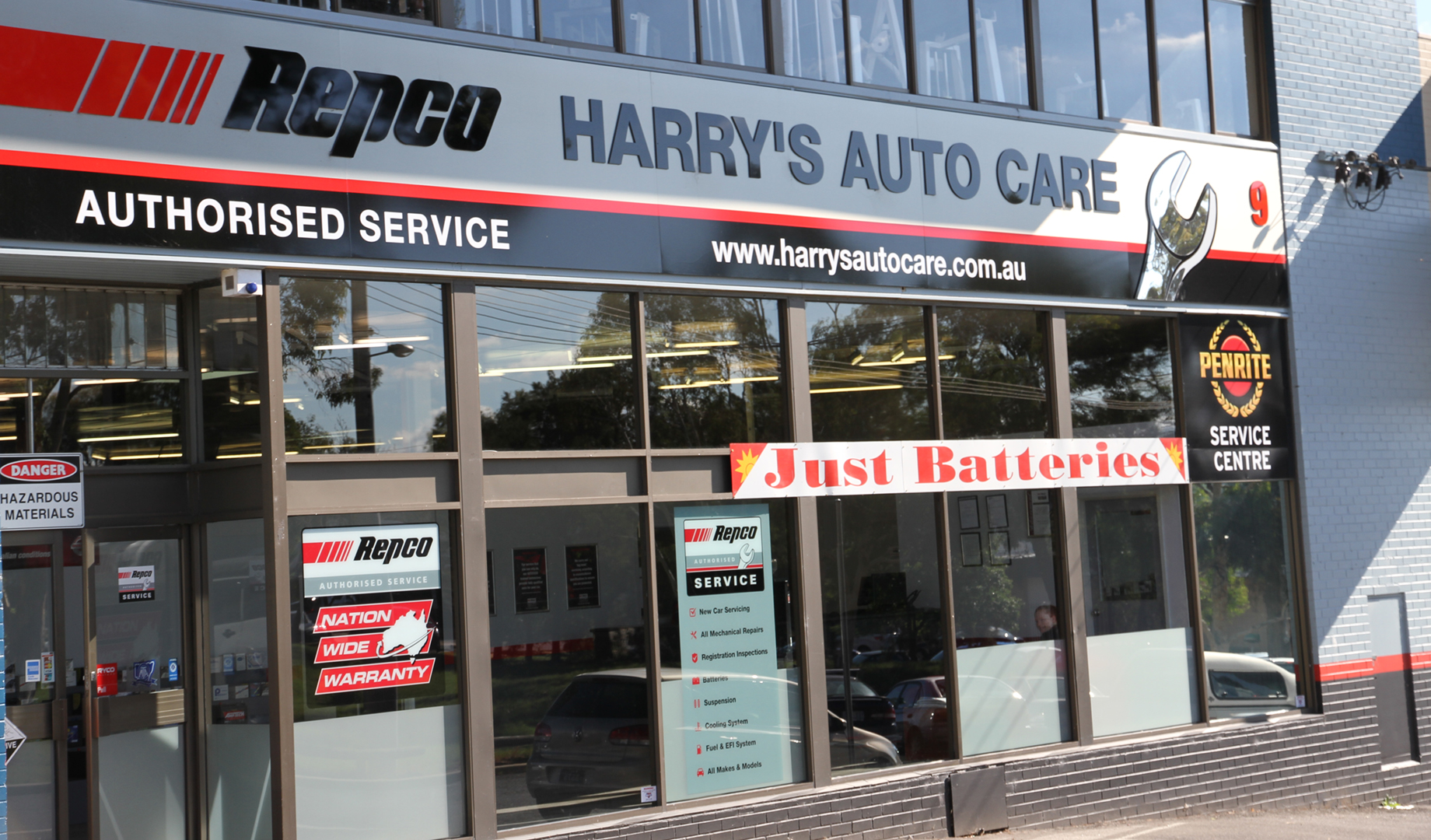 Harry's Auto Care, backed by Repco