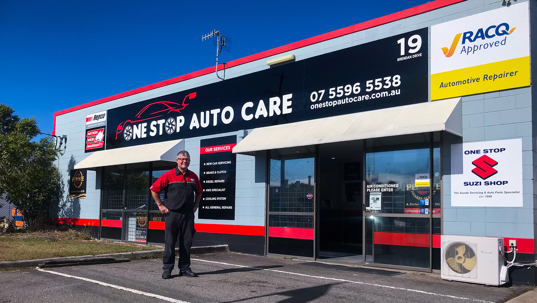 One Stop Auto Care, backed by Repco