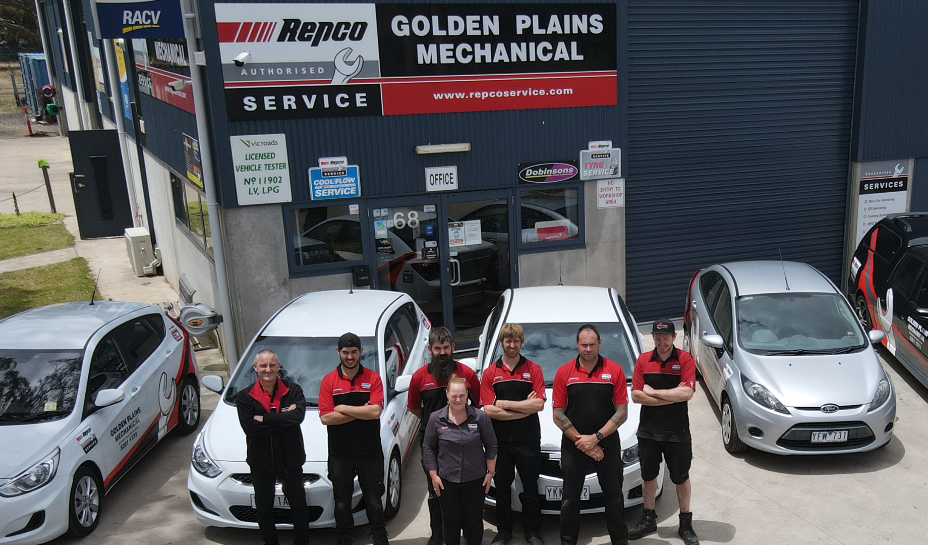 Golden Plains Mechanical, backed by Repco