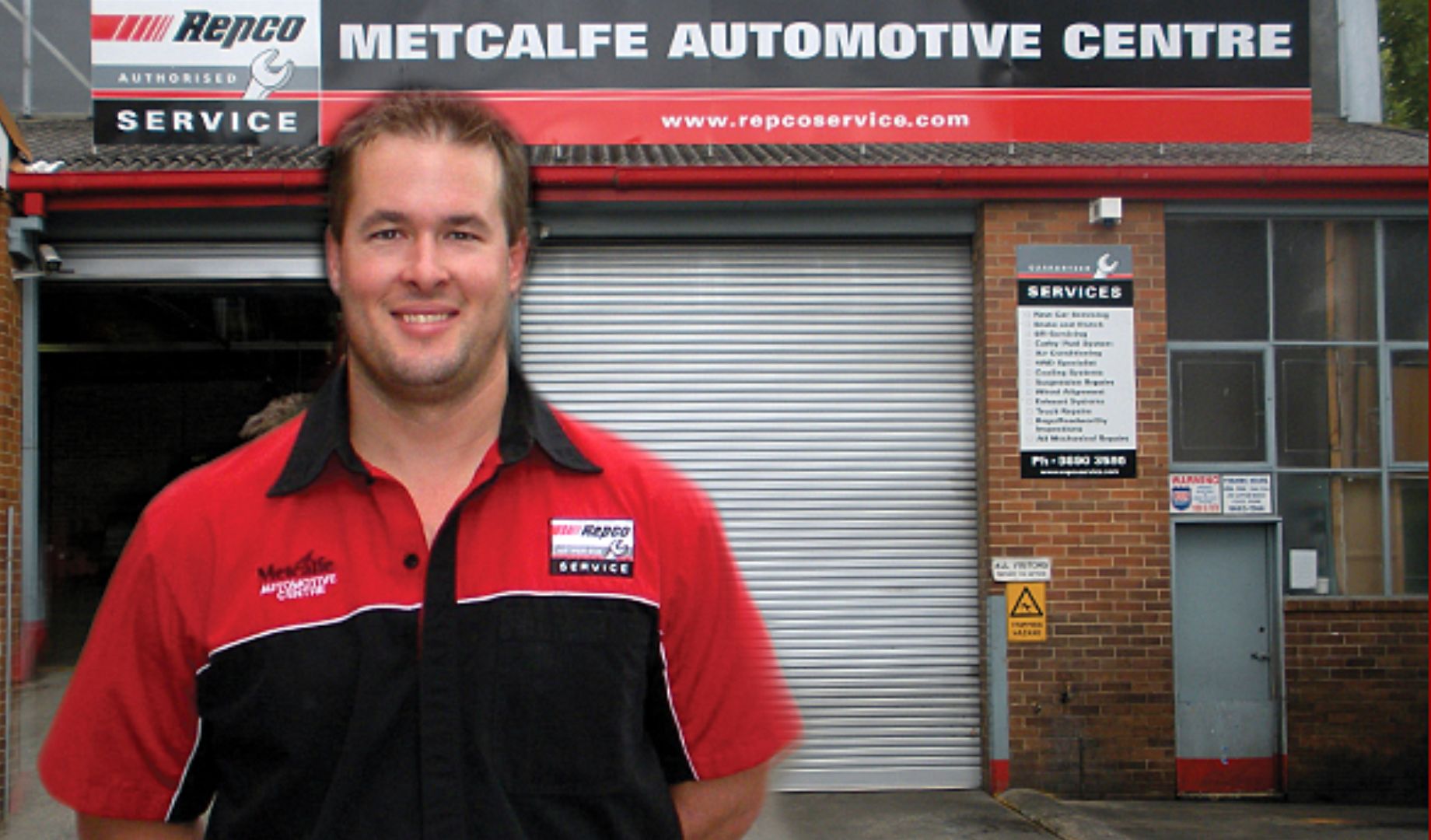 Metcalfe Automotive Centre, backed by Repco