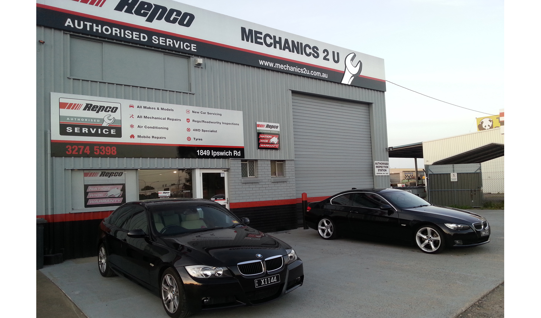 Mechanics 2 U, backed by Repco