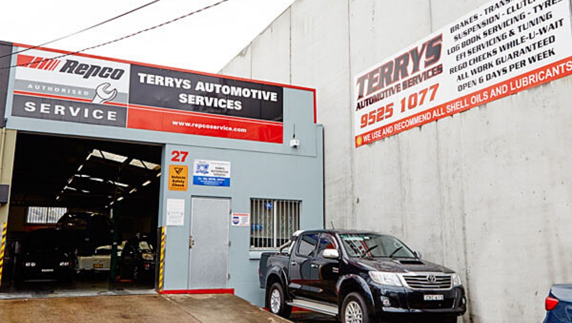 Terry's Automotive Services, backed by Repco