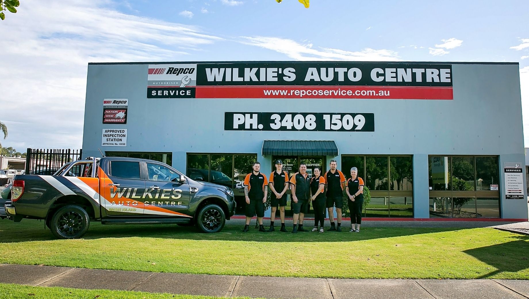 Wilkie's Auto Centre, backed by Repco